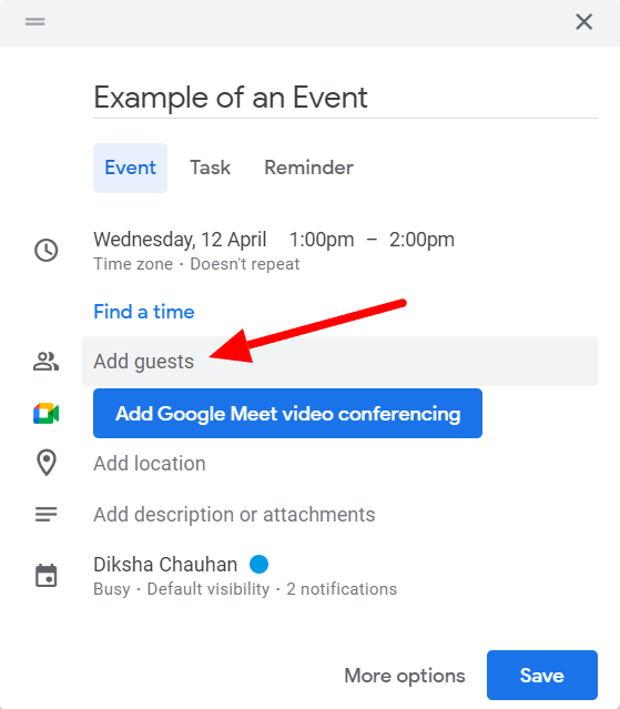 Google Gmail Invitation