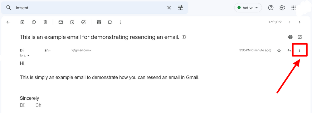 How to Resend an Email in Gmail